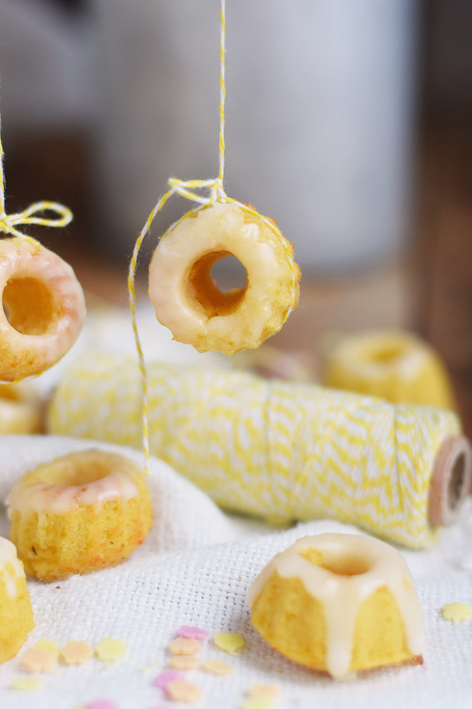 Maracuja Mini Gugl - Passion Fruit Mini Bundt Cakes