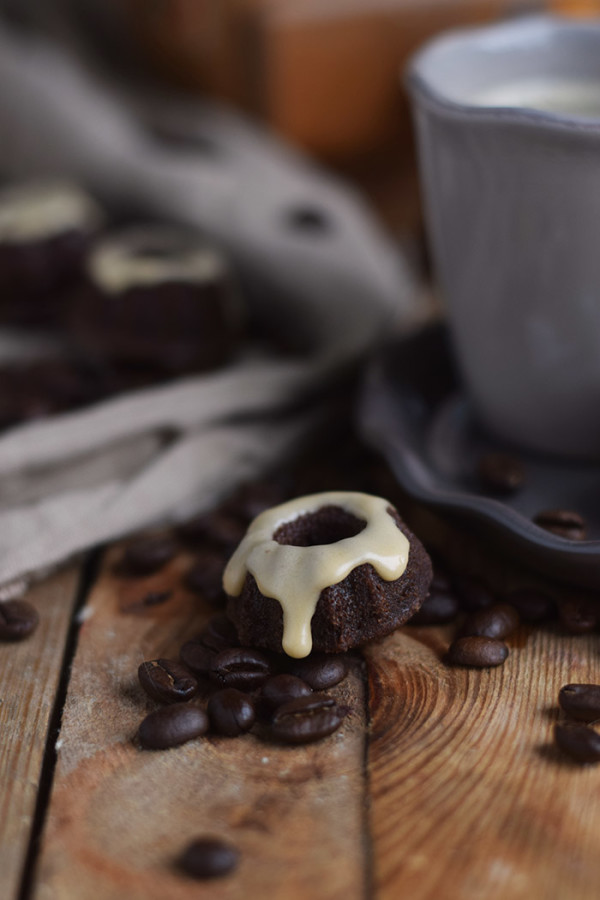 Mokka Mini Gugl Mocha Mini Bundt Cakes Rezept