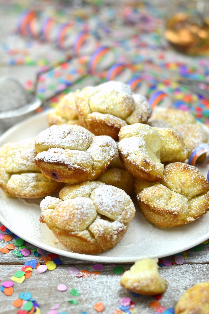 Monkey Bread (Mini) Berliner - Ofenberliner mit Marmeladenfüllung ⋆ ...