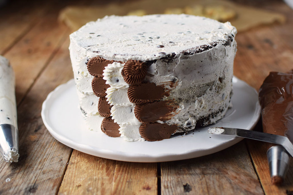 Brownie-Cookie-Torte - Brownie Cookie Cake