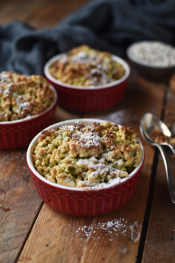 Apple Crumble mit Schokoladeneis und Calendar of Ingredients ⋆ ...