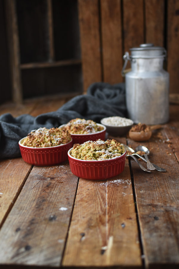 Apple Crumble mit Schokoladeneis und Calendar of Ingredients ⋆ ...