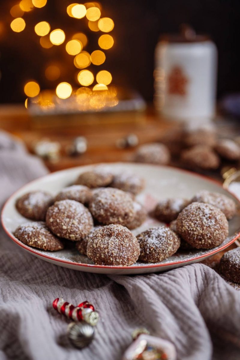 Nougat-Lebkuchen-Plätzchen – mit Nougatkern ⋆ Knusperstübchen